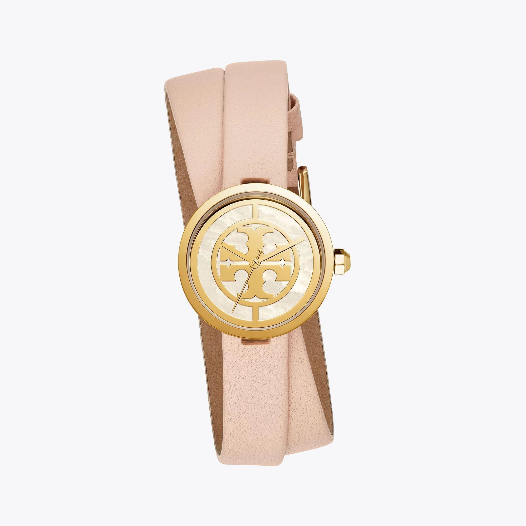 Tory Burch double wrap pink watch – USASHOPDIRECT LLC